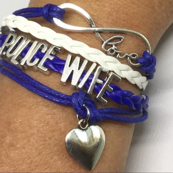 Jewelry | Police Wife Bracelet | Poshmark